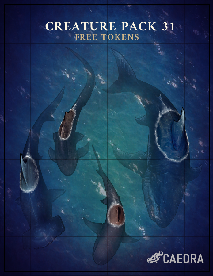 Creature Pack 31 - Caeora | Token Packs | DriveThruRPG