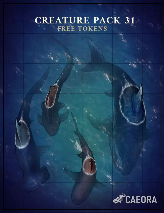 Creature Pack 31 - Caeora | Token Packs | DriveThruRPG
