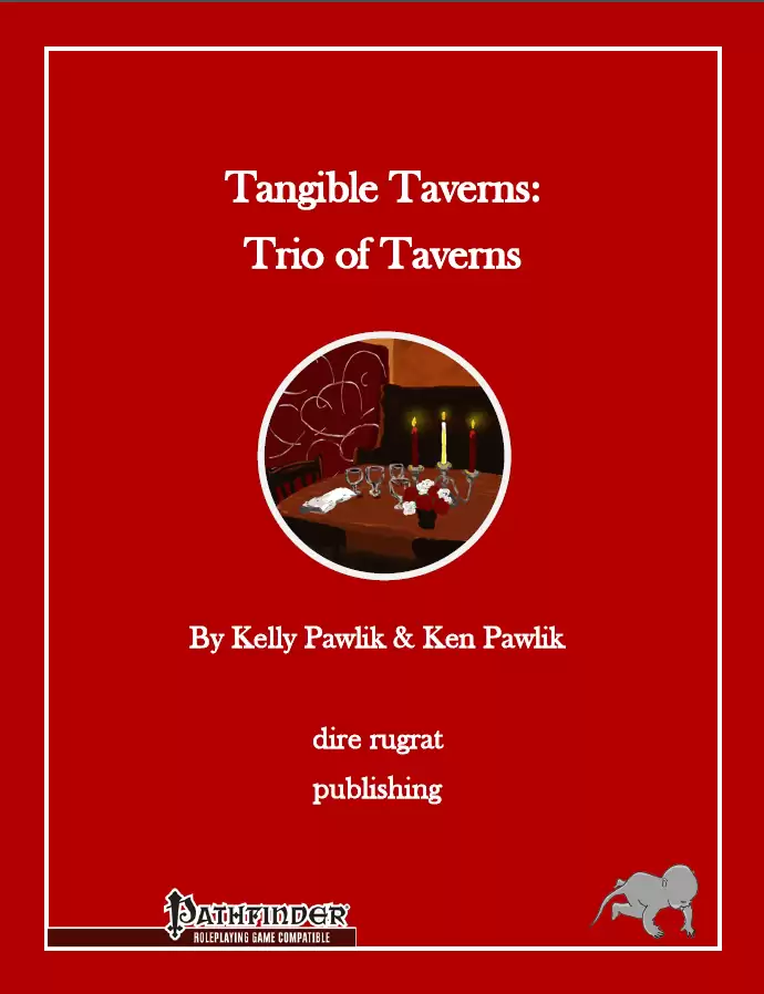 Tangible Taverns: Trio of Taverns (PFRPG) - Dire Rugrat Publishing ...