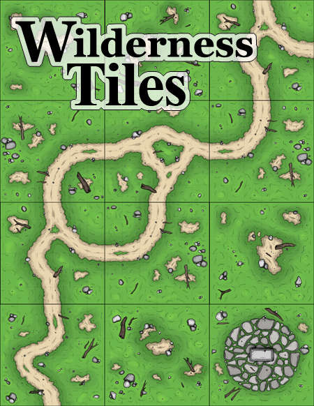 Wilderness and Trail Tiles - RPG Blacksmith | DriveThruRPG