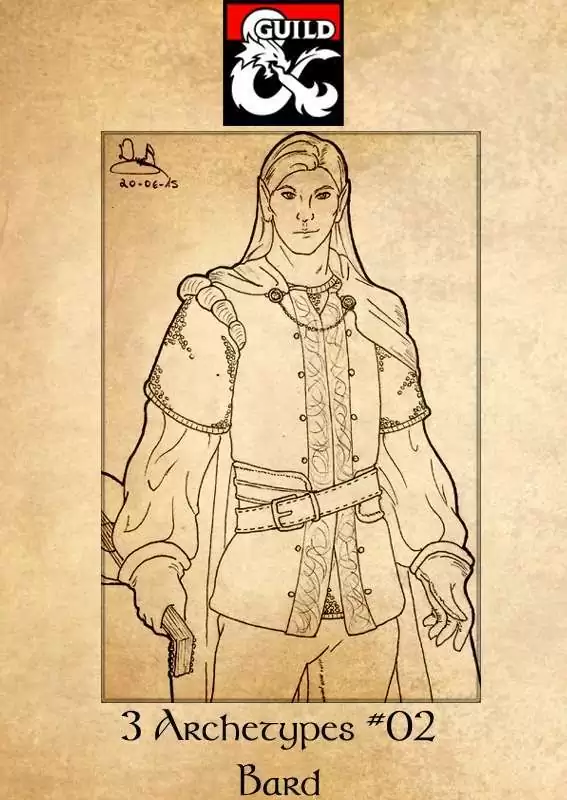 3 Archetypes #02 - Bard - Dungeon Masters Guild | DriveThruRPG