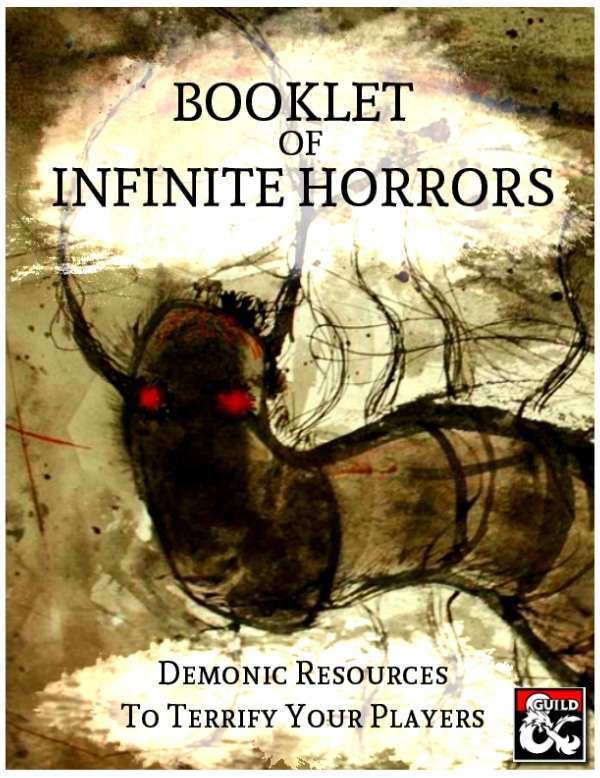 Booklet of Infinite Horrors - Dungeon Masters Guild | DriveThruRPG