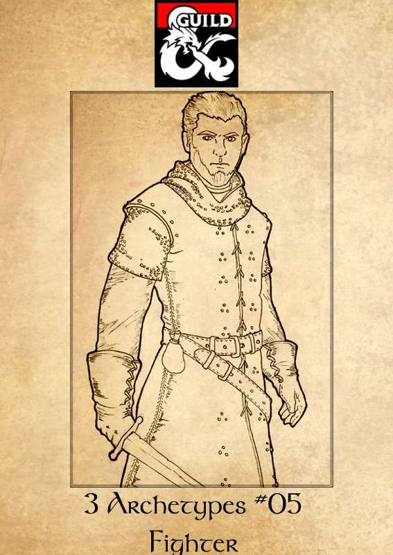 3 Archetypes #05 - Fighter - Dungeon Masters Guild | DriveThruRPG