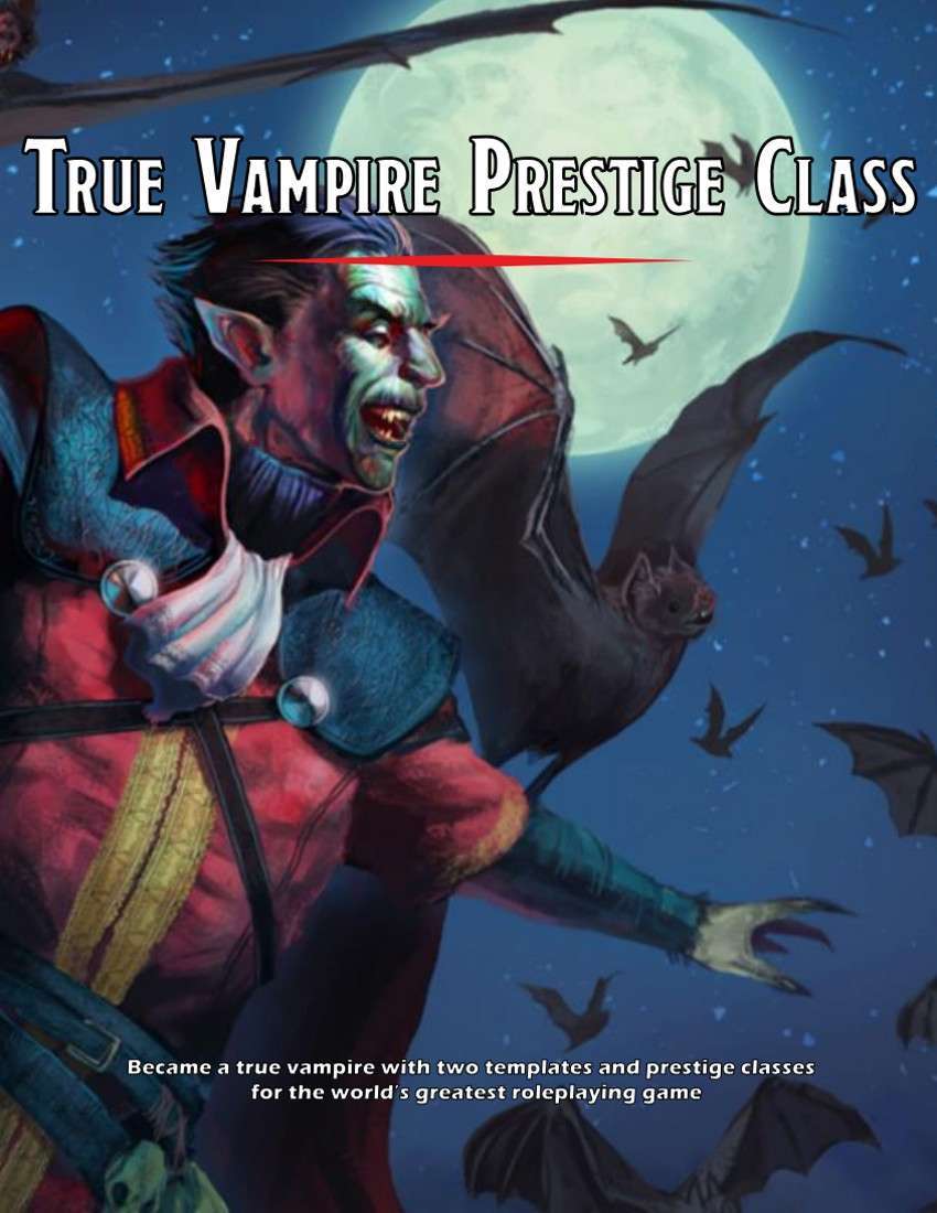Vampires and Vampires Spawn (5e) - Dungeon Masters Guild | DriveThruRPG