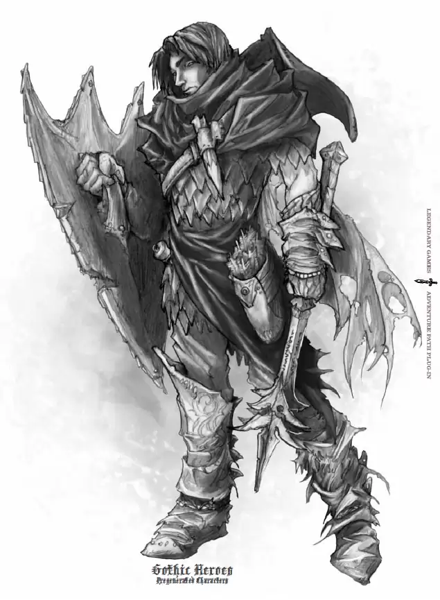 Dhampirs, the half-vampire race - Dungeon Masters Guild | DriveThruRPG