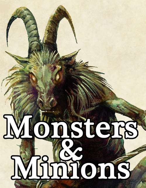 Monsters & Minions - Dungeon Masters Guild | DriveThruRPG