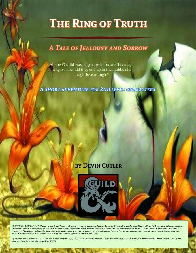 The Ring of Truth - Dungeon Masters Guild | DriveThruRPG