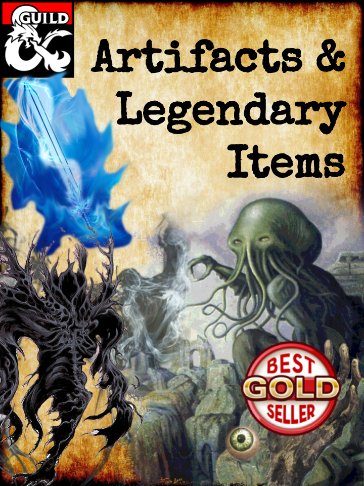 Artifacts & Legendary Items - Dungeon Masters Guild | DriveThruRPG