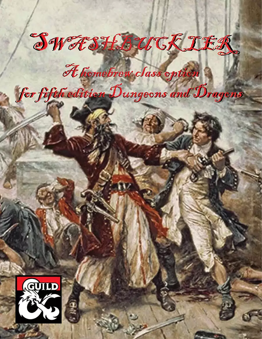 Swashbuckler Class - Dungeon Masters Guild | DriveThruRPG
