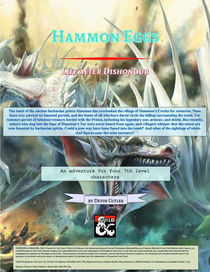Hammon Eggs - Dungeon Masters Guild | DriveThruRPG