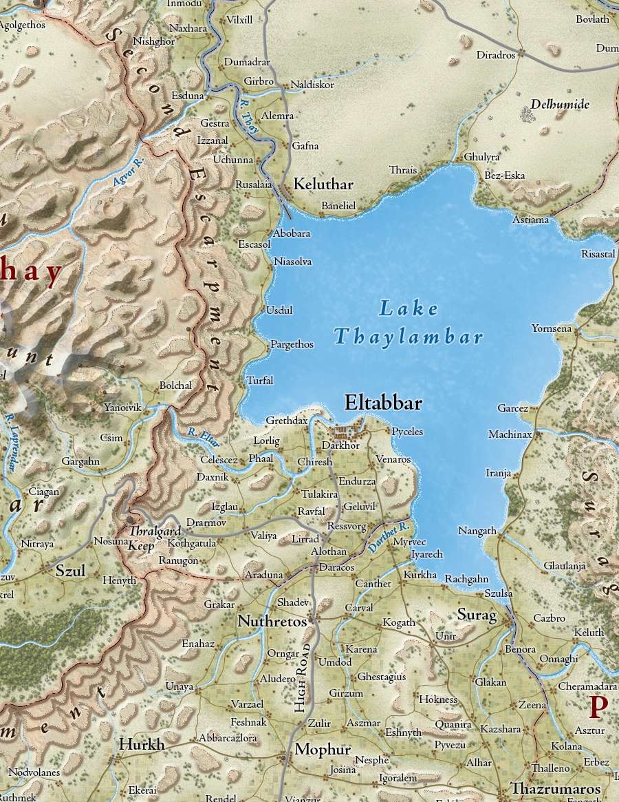 Map of Thay - Dungeon Masters Guild | DriveThruRPG