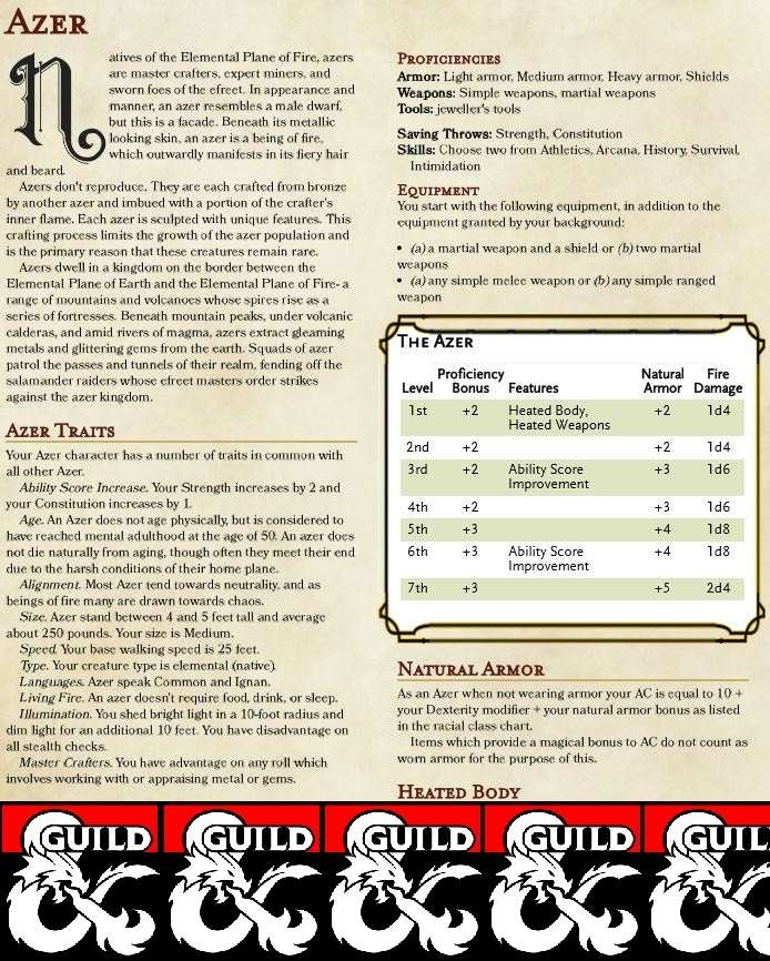 Racial Classes for 5e - Dungeon Masters Guild | DriveThruRPG