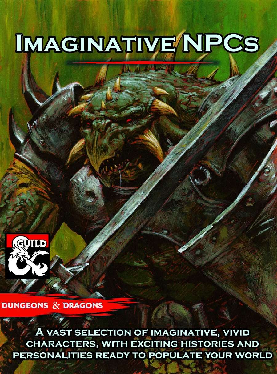 Imaginative NPC Directory - Dungeon Masters Guild | DriveThruRPG