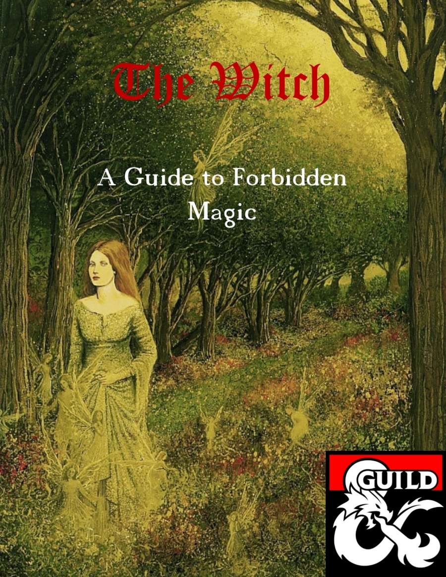 Witch Class, D&D 5e (inspired by Dragon #114 witch) - Dungeon Masters ...