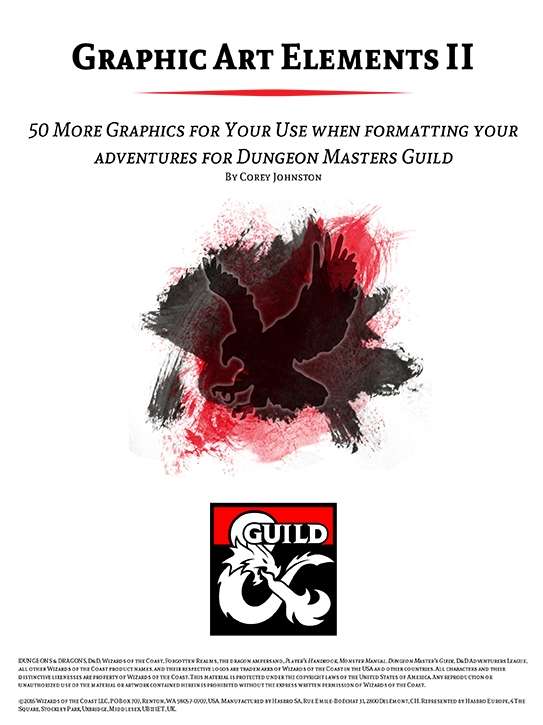 Graphic Elements for Adventures II - Dungeon Masters Guild | DriveThruRPG