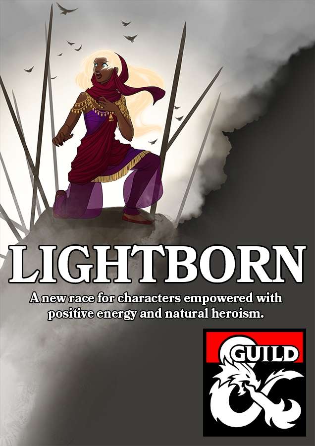 The Lightborn - New Race - Dungeon Masters Guild | DriveThruRPG