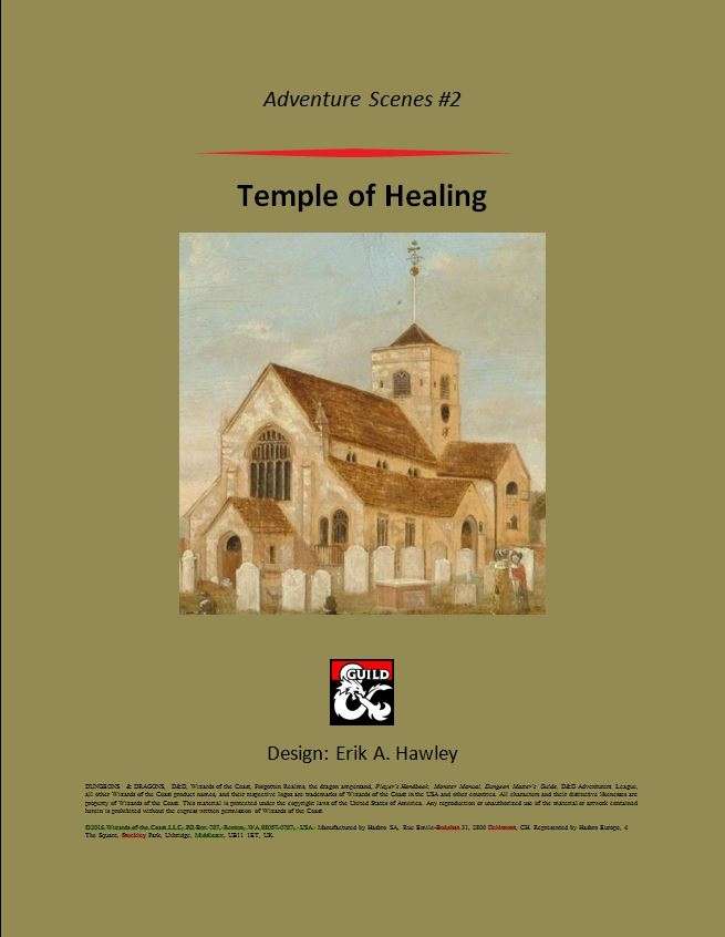 Temple of Healing - Dungeon Masters Guild | DriveThruRPG
