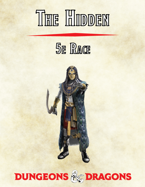 The Hidden, 5e Race - Dungeon Masters Guild | DriveThruRPG