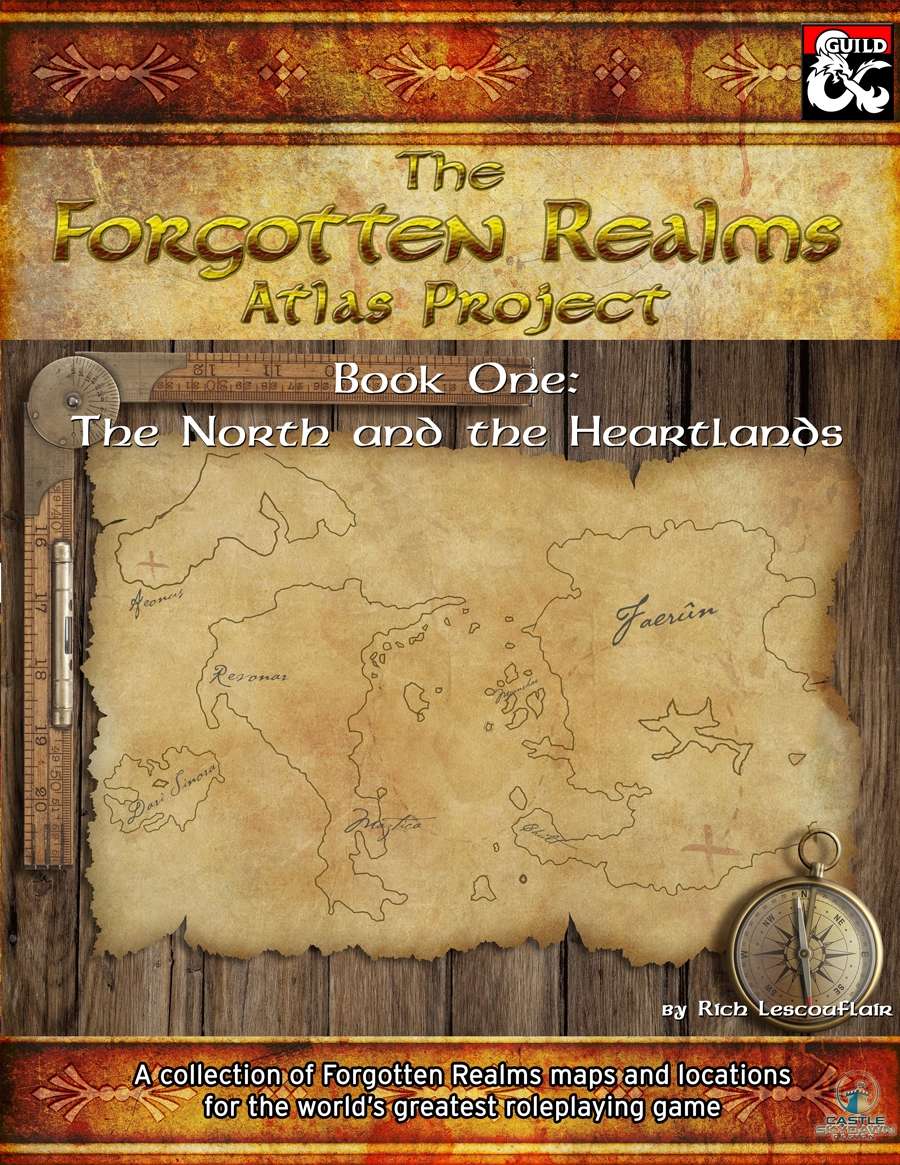 The Forgotten Realms Atlas Project: Book One - Dungeon Masters Guild ...