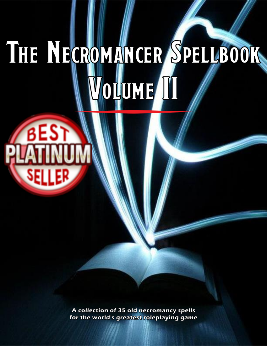 The Necromancer Spellbook Vol II (5e) - Dungeon Masters Guild ...
