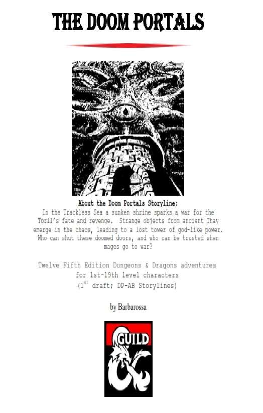 The Doom Portals Complete Bundle A&B - Dungeon Masters Guild | DriveThruRPG