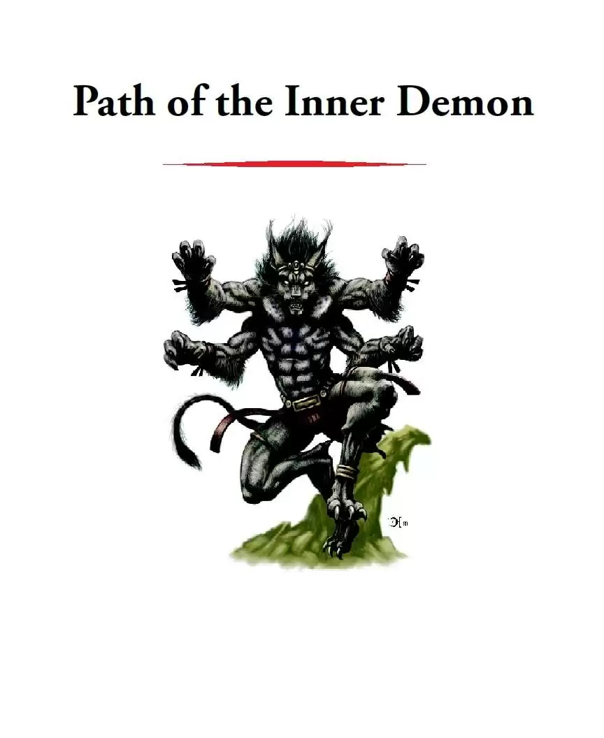 Path of the Inner Demon - Dungeon Masters Guild | DriveThruRPG