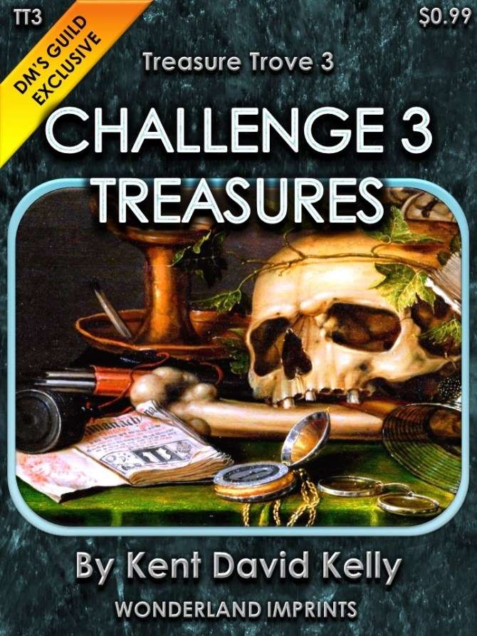 Treasure Trove 3 - Challenge 3 Treasures - Dungeon Masters Guild ...
