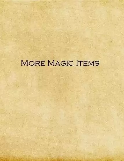 More Magic Items - Dungeon Masters Guild | DriveThruRPG