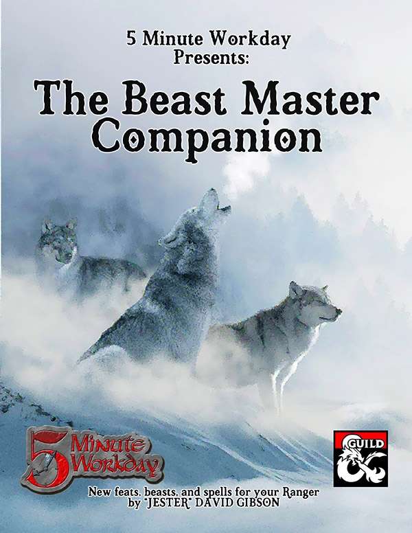 5MWD Presents: The Beast Master Companion - Dungeon Masters Guild ...