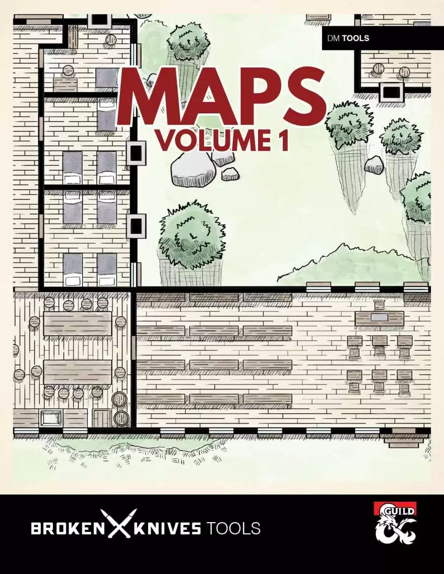 Broken Knives Maps - Volume 1 - Dungeon Masters Guild | DriveThruRPG