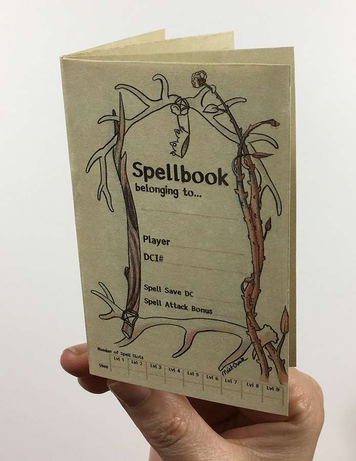 Tiny Fillable Spellbook Sheet - Dungeon Masters Guild | DriveThruRPG