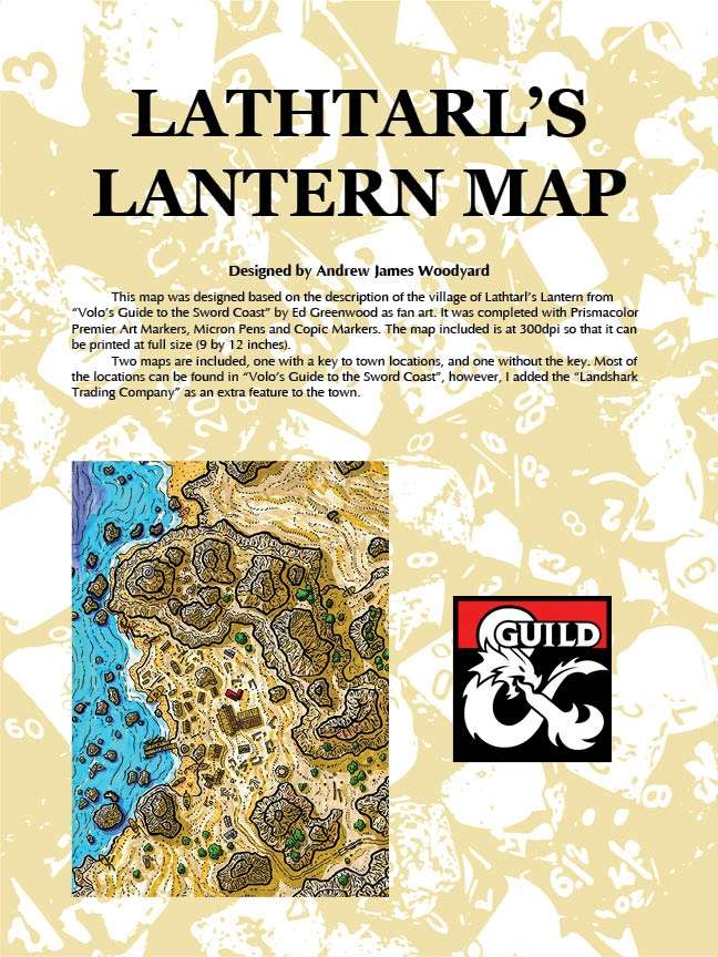 Lathtarl's Lantern Maps - Dungeon Masters Guild | DriveThruRPG