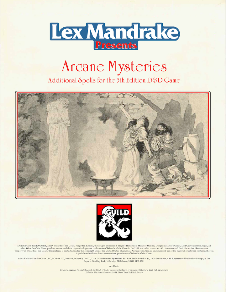 Arcane Mysteries - Dungeon Masters Guild | DriveThruRPG