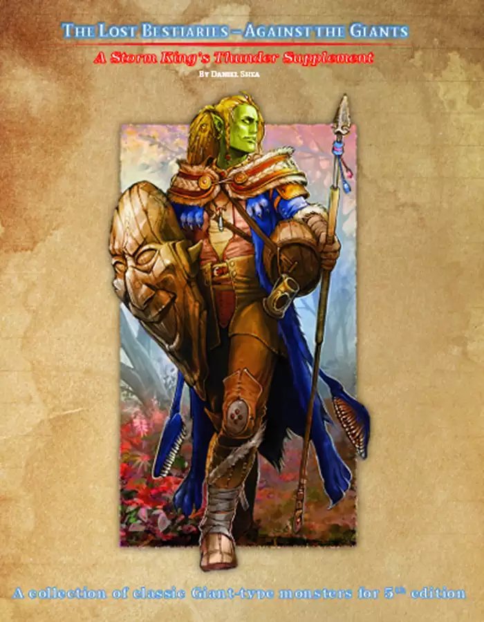 The Lost Bestiaries: Against the Giants - Dungeon Masters Guild ...