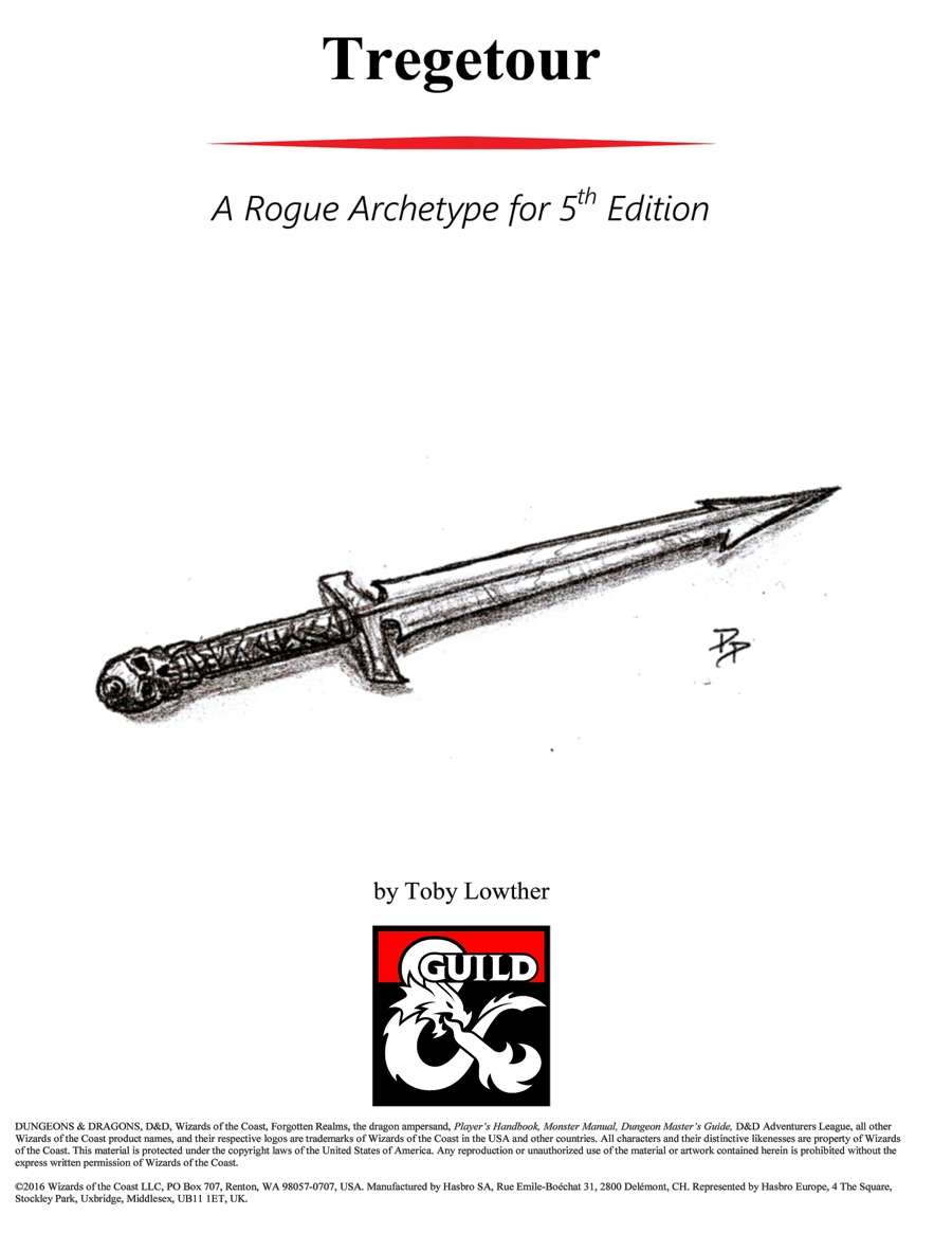 Tregetour - Rogue Archetype Option - Dungeon Masters Guild | DriveThruRPG
