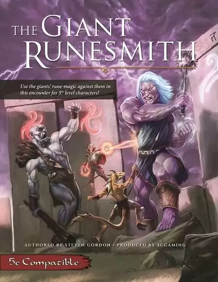 The Giant Runesmith - Dungeon Masters Guild | DriveThruRPG