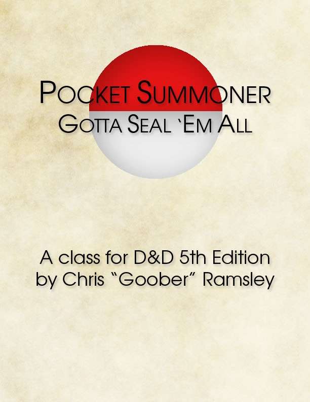 Pocket Summoner Class - Dungeon Masters Guild | DriveThruRPG