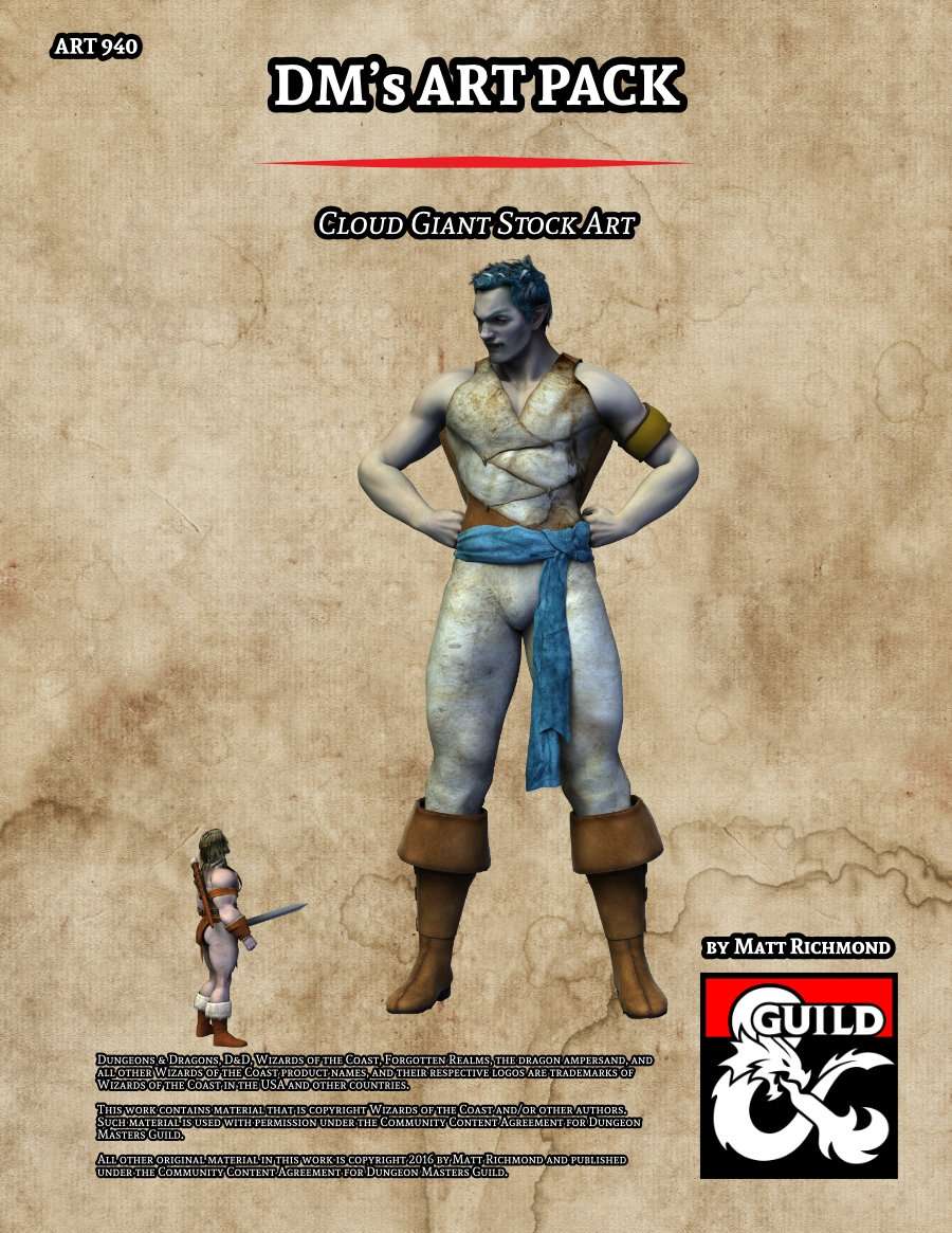 ART940 Cloud Giant - Dungeon Masters Guild | DriveThruRPG