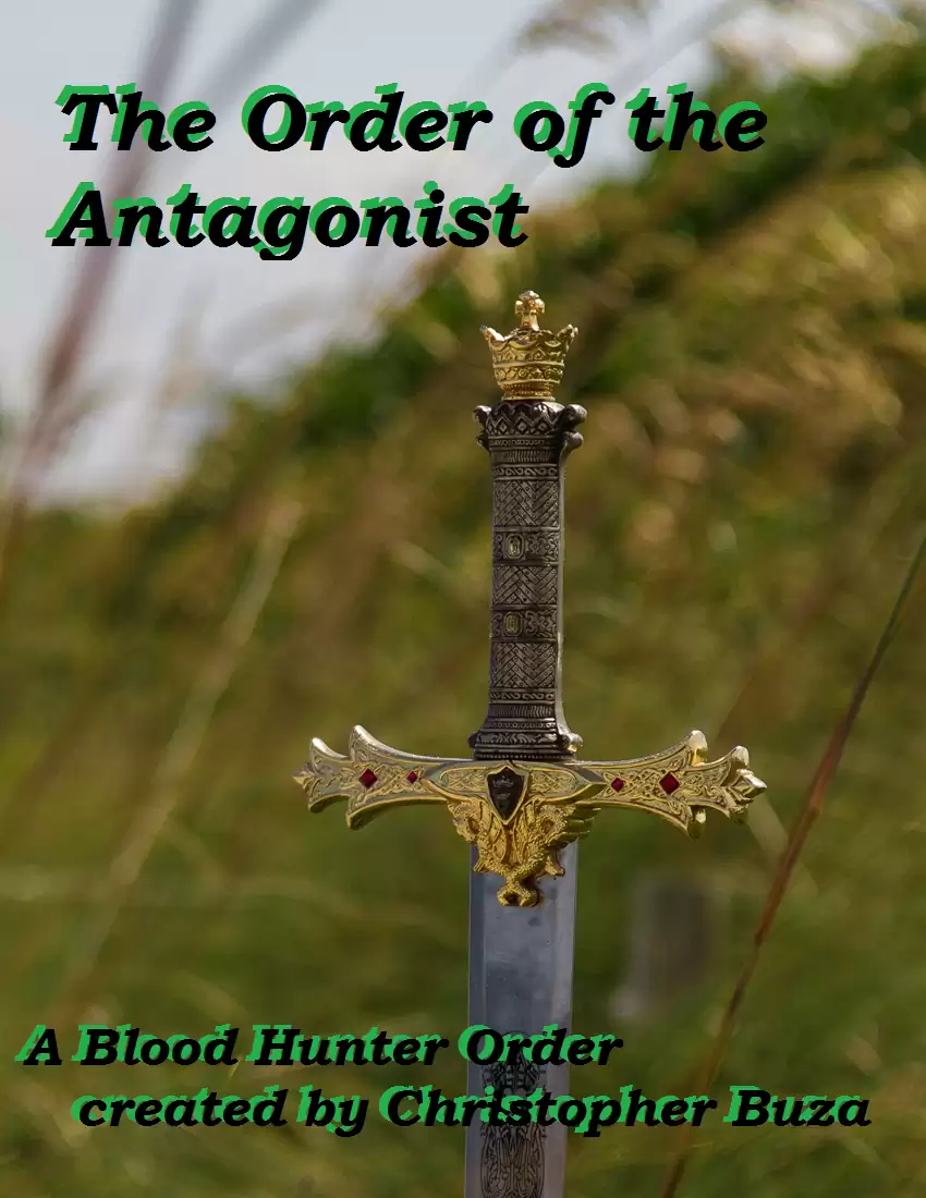 Order of the Antagonist -- Blood Hunter Class Option - Dungeon Masters ...