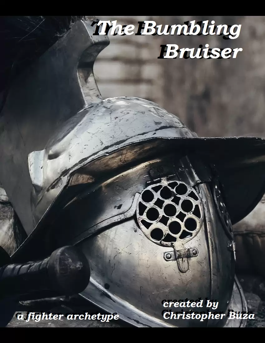 The Bumbling Bruiser -- Fighter Class Option / Archetype - Dungeon Masters Guild | DriveThruRPG