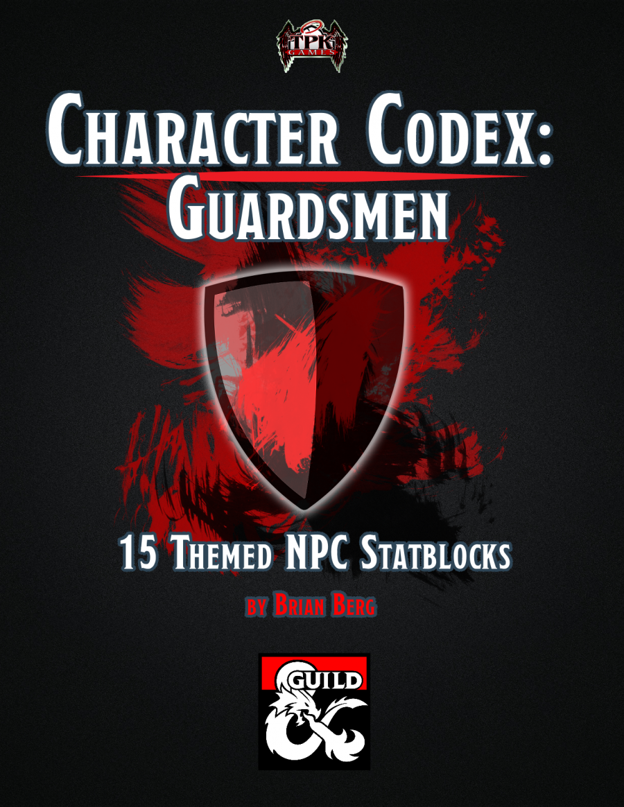 Character Codex: Guardsmen - Dungeon Masters Guild | DriveThruRPG
