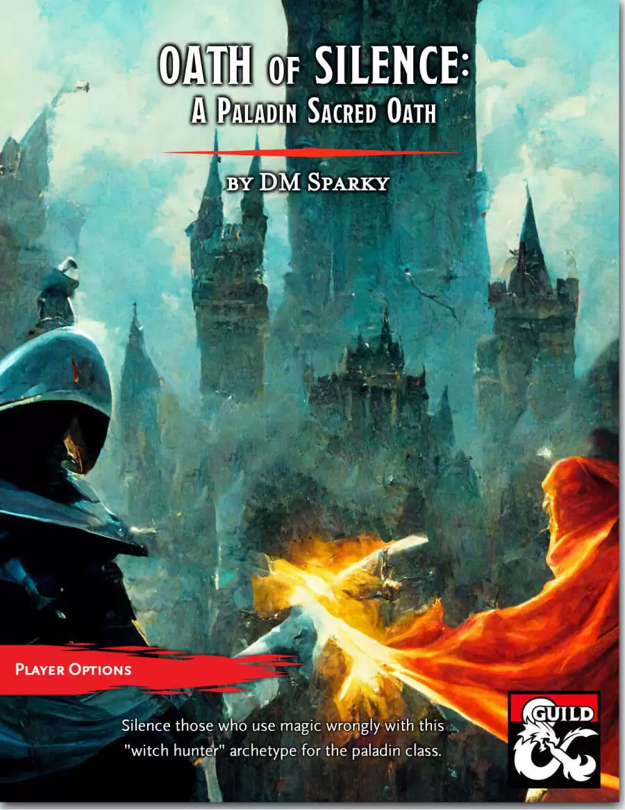 Paladin Oath of Silence - Dungeon Masters Guild | DriveThruRPG