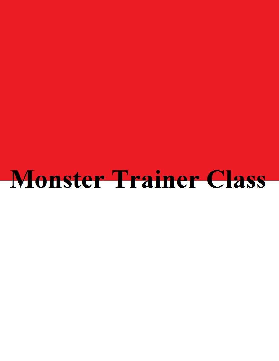 Monster Trainer Class - Dungeon Masters Guild | DriveThruRPG