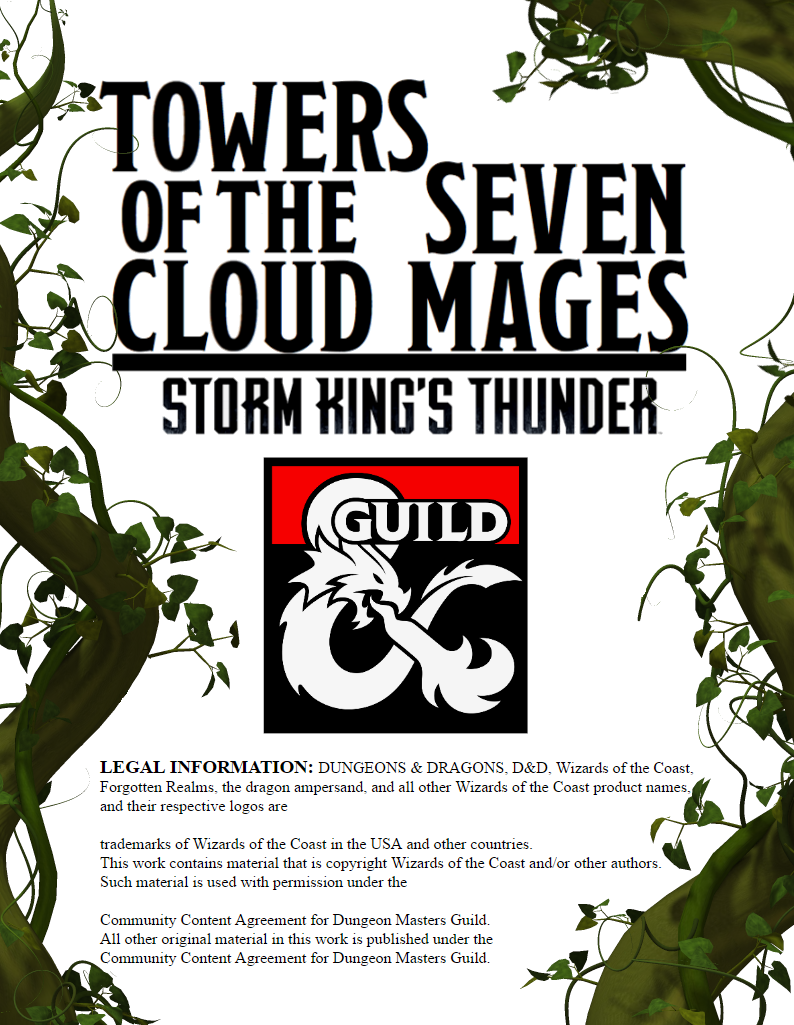 Towers of the Seven Cloud Mages - Bonus Encounter Location - Storm King ...
