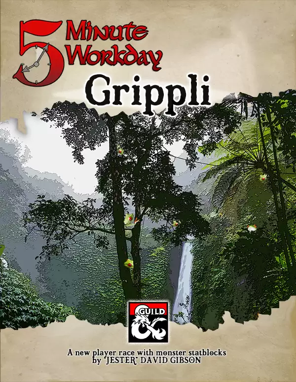 5MWD Presents: Grippli - Dungeon Masters Guild | DriveThruRPG
