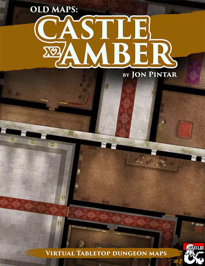 Castle Amber - Realistic Maps - Dungeon Masters Guild | DriveThruRPG
