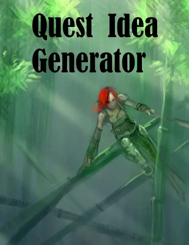 Quest Idea Generator - Dungeon Masters Guild | DriveThruRPG