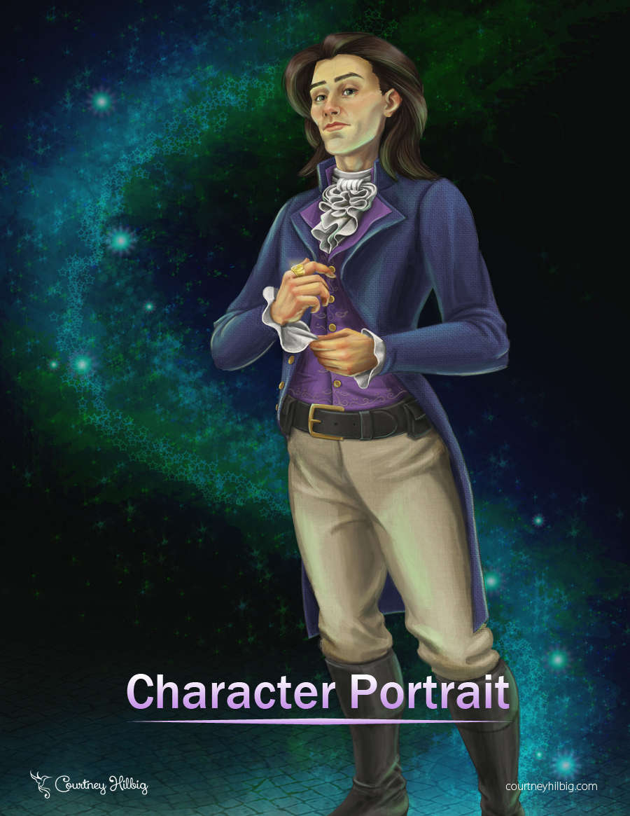 Lotarius the Human Warlock - Dungeon Masters Guild | DriveThruRPG