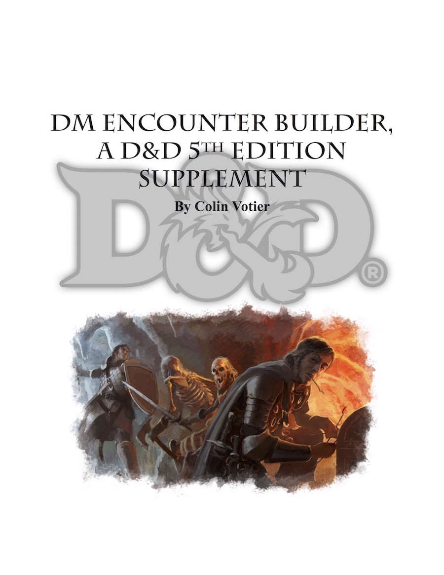 DM Encounter Builder - Dungeon Masters Guild | DriveThruRPG
