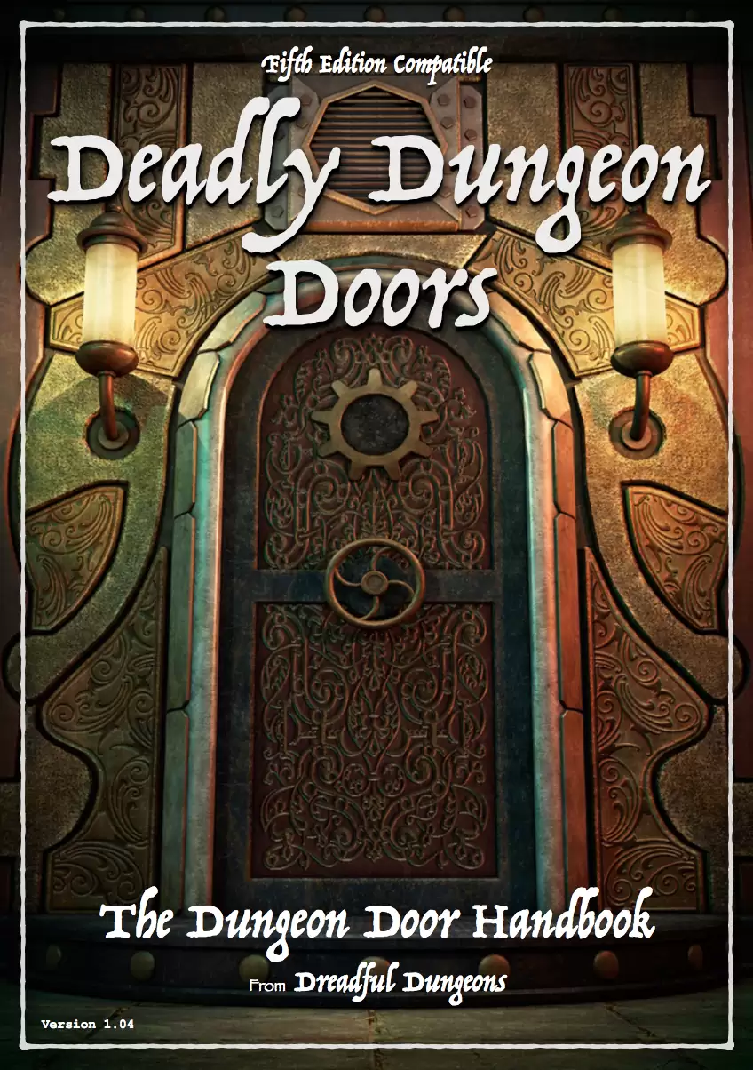 Deadly Dungeon Doors - Dungeon Masters Guild | Wizards of the Coast | DriveThruRPG